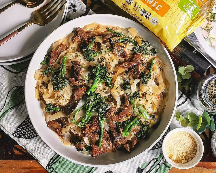 Creamy Beef Broccoli Pasta – Miracle Noodle