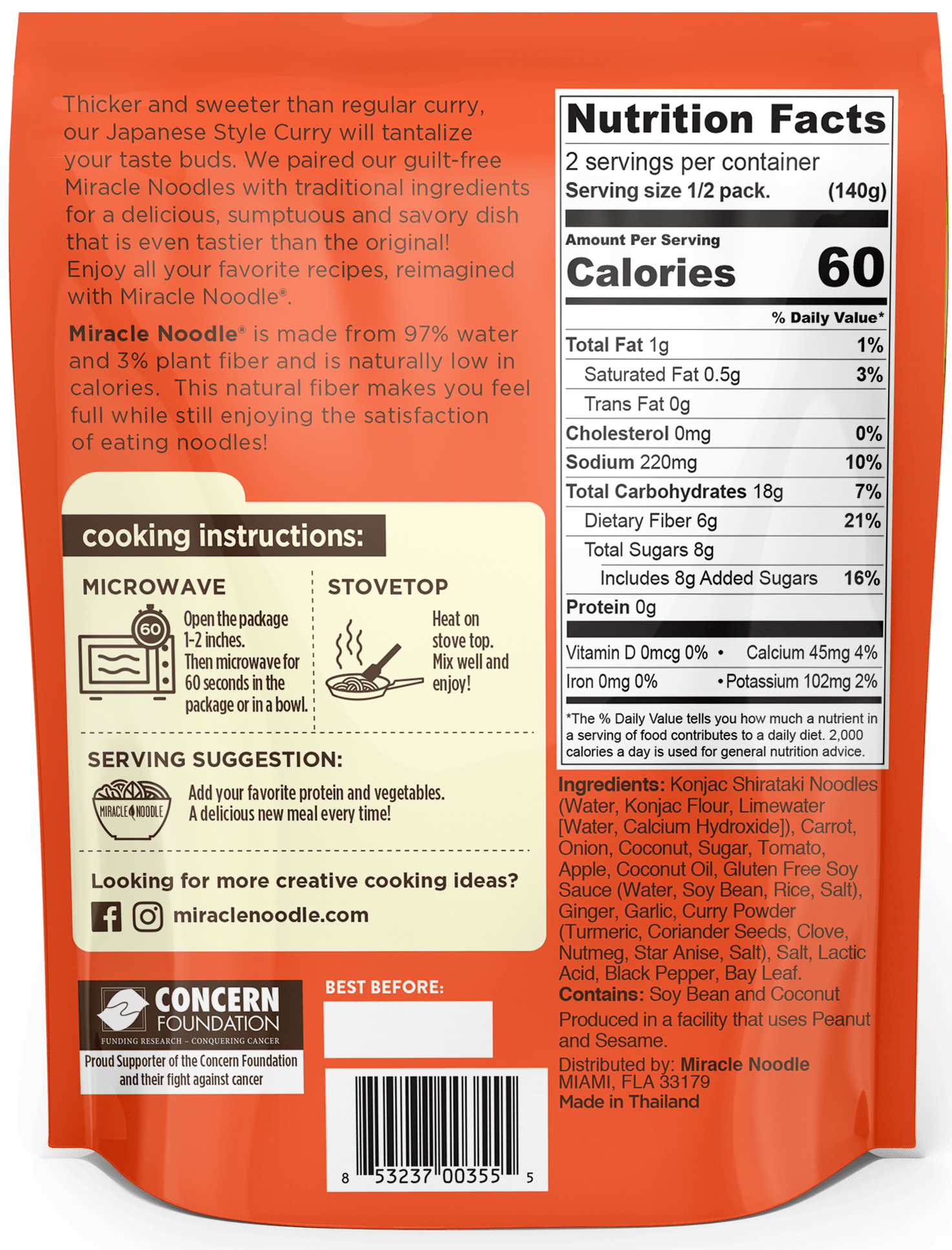Japanese Curry Noodles – Miracle Noodle